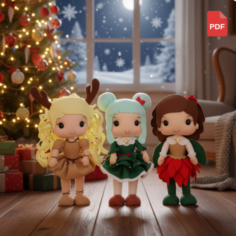 Felt Character Patterns – DIY Dolls & Creatures